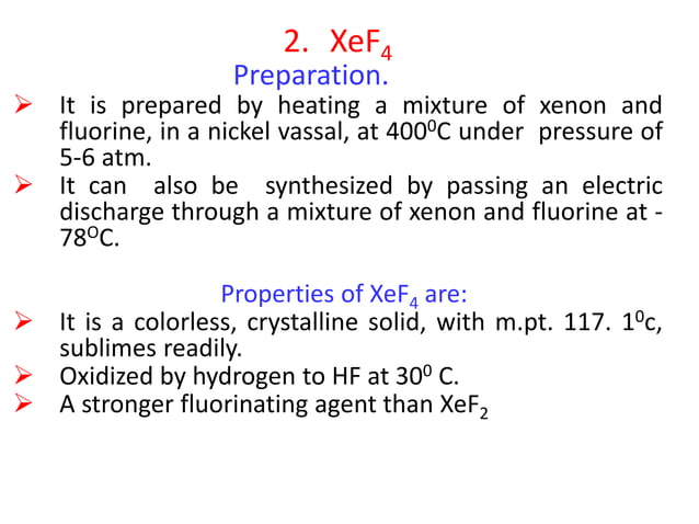 Inert/Noble Gases: Inorganic Chemistry.ppt | Chemistry | Science