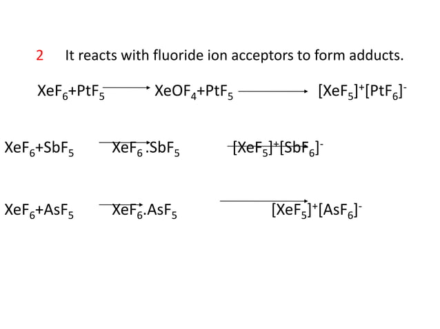 Inert/Noble Gases: Inorganic Chemistry.ppt | Chemistry | Science
