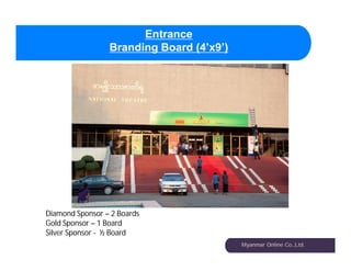 Noble myanmar sponsorship proposal | PPT