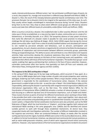 Nobody has come to help us yet. wip paper digital sociology conference | PDF