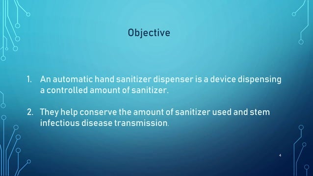 Automatic hand sensitiser.pptx | Technology & Computing