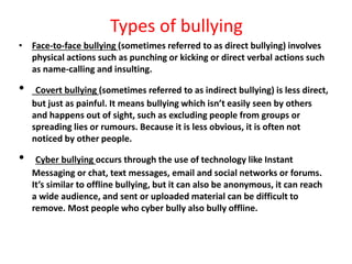 Don't Bullying | PPTX | Crime & Harmful Acts to Individuals, Society ...