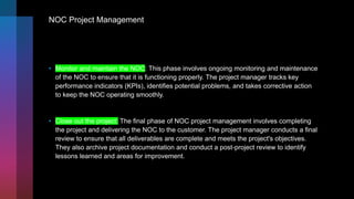 Network Operations Center (NOC) | PPTX