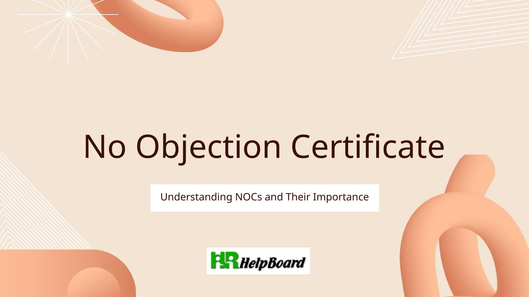 NOC or No Objection Certification Sample | PPTX