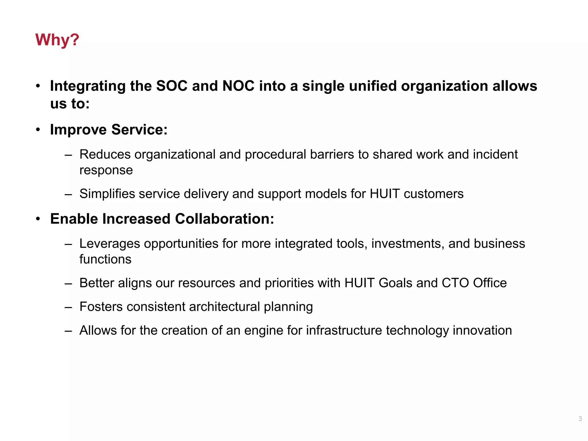 Noc and soc deck | PPTX