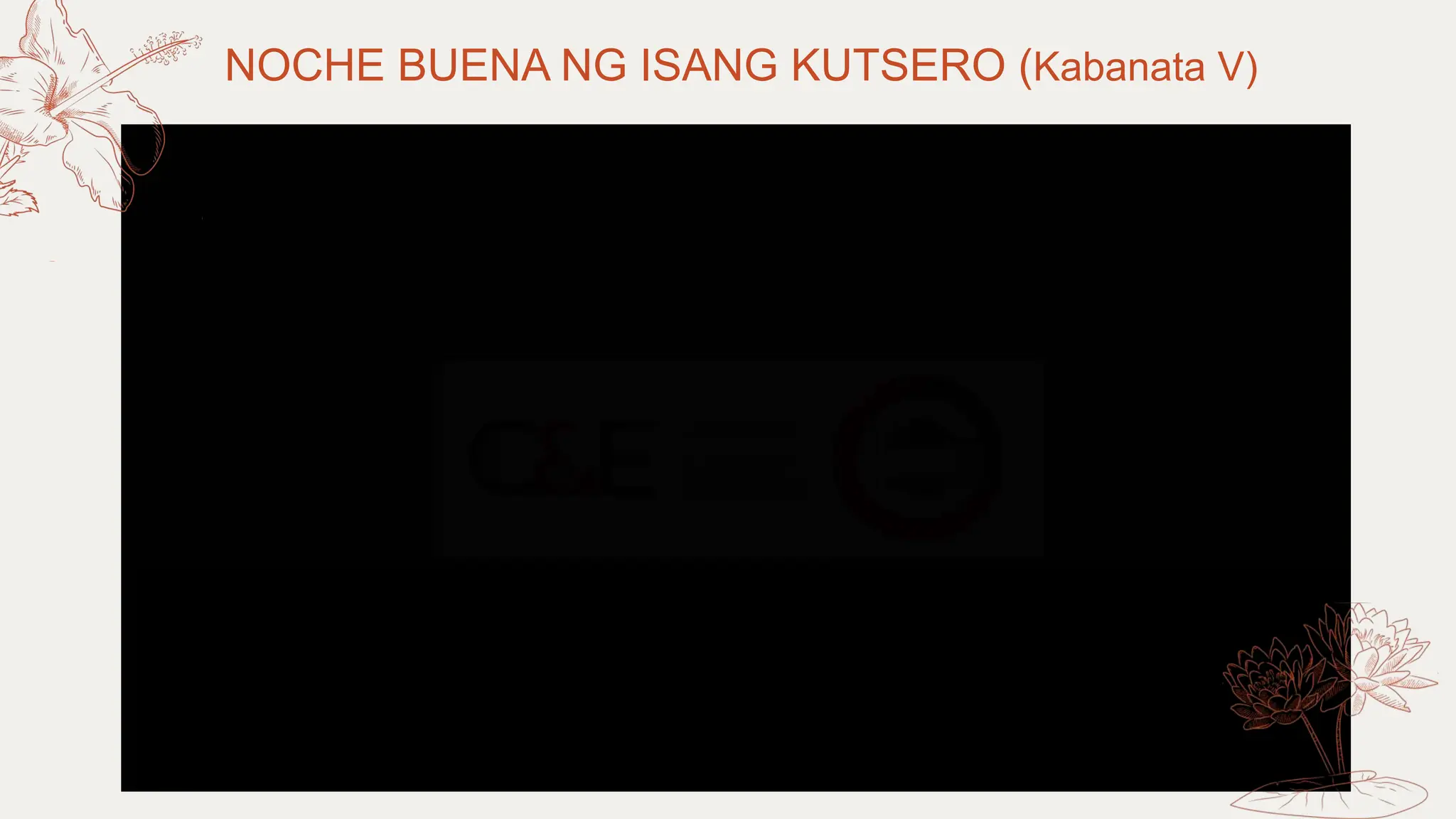 Noche Buena ng isang Kutsero (kabanata 5).pptx