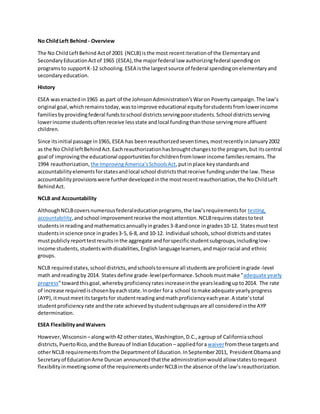 No child left behind | PDF