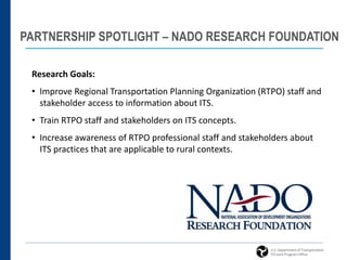 ITS Professional Capacity Building Program | PPT