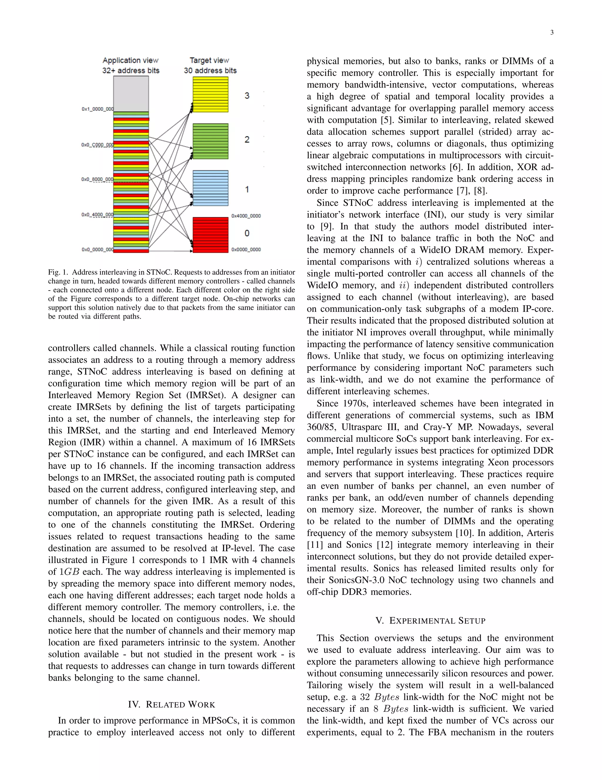 Address Interleaving in NoCs | PDF