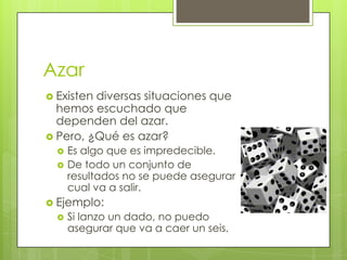 Nociones de probabilidad | PPTX