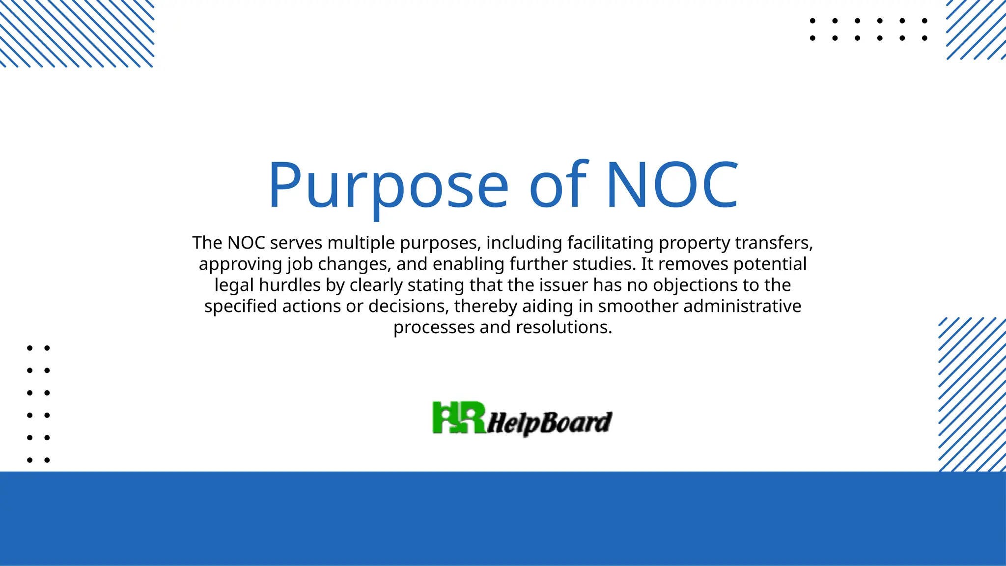 NOC Letter Format, No Objection Certificate | PPTX