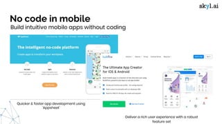 No Code AI - How to Deploy Machine Learning Models with Zero Code? | PPTX | Web Development ...
