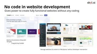 No Code AI - How to Deploy Machine Learning Models with Zero Code? | PPTX