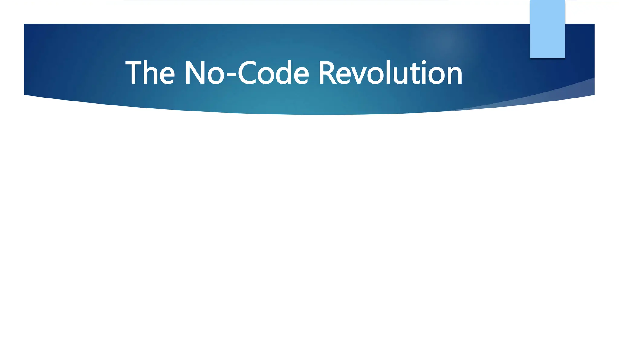 No Code Development.pptx