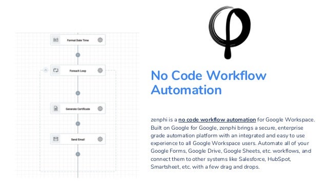 No Code Workflow Automation Ppt