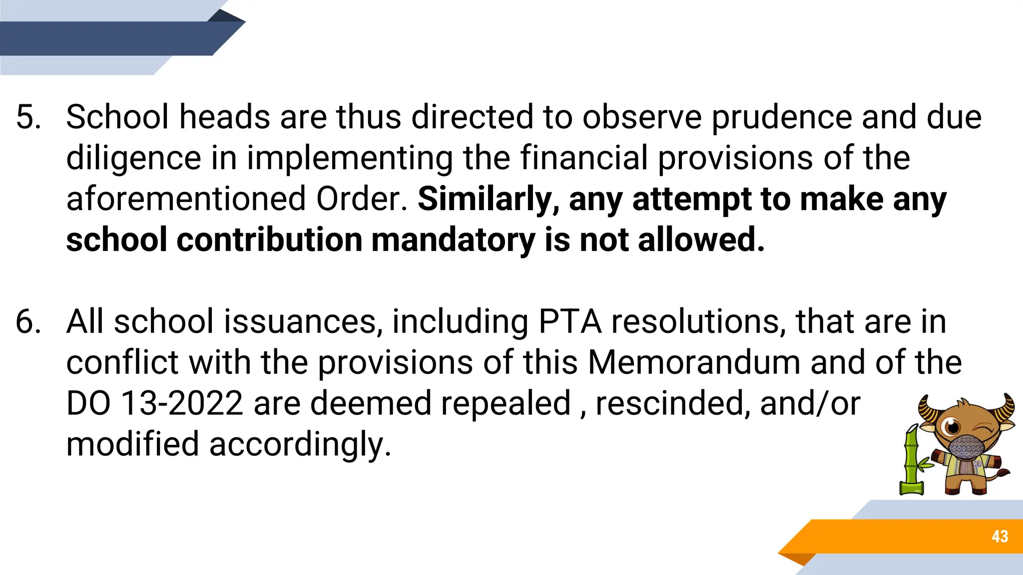 A Presentation on the No Collection Policy of DepEd | PDF