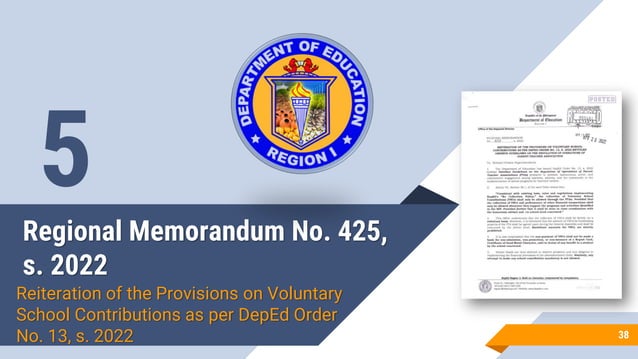 A Presentation on the No Collection Policy of DepEd | PDF