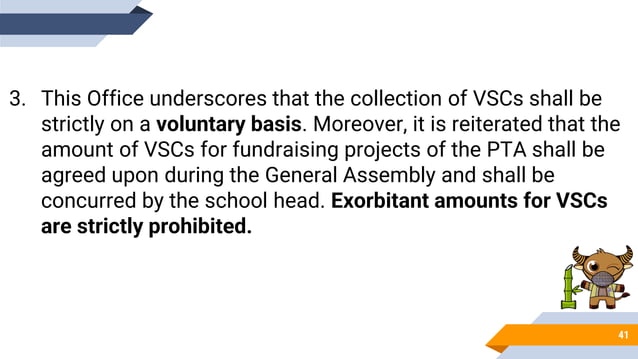 A Presentation on the No Collection Policy of DepEd | PDF