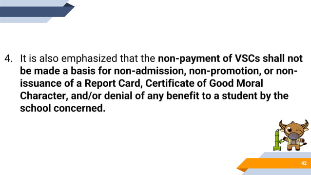 A Presentation on the No Collection Policy of DepEd | PDF