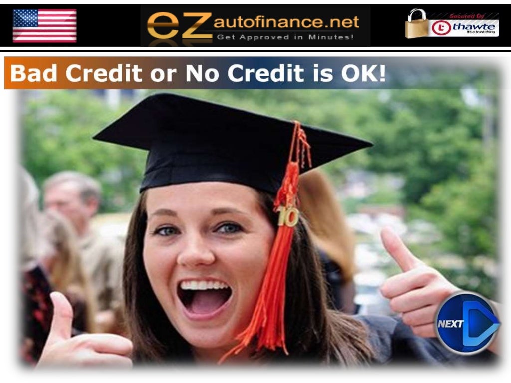 No Cosigner Auto Loans for First Time Car Buyers or Students
