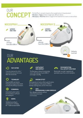 Nocospray 2nd Gen - Nocospray Disinfection System Brochure
