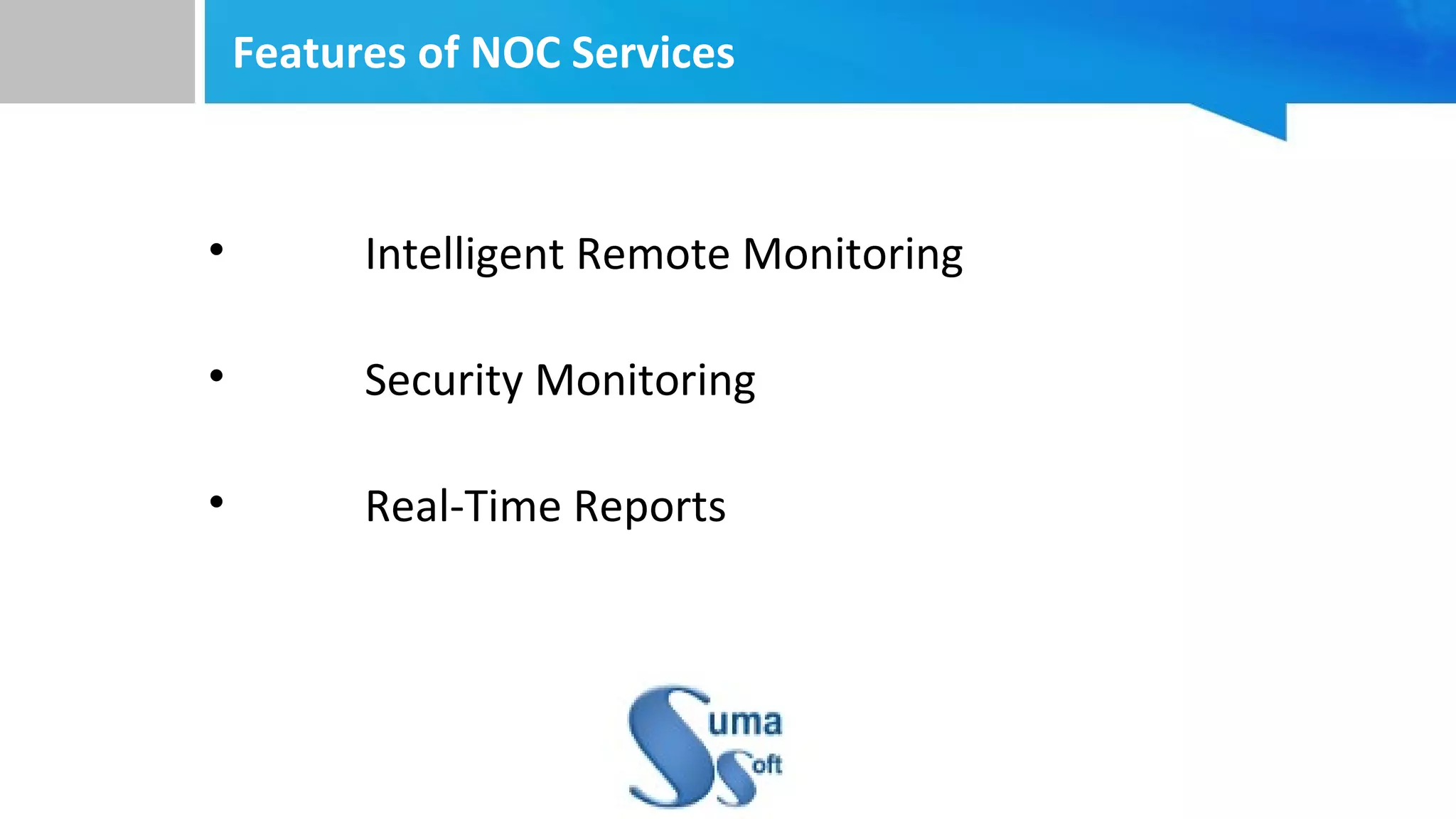 Noc services | PPT