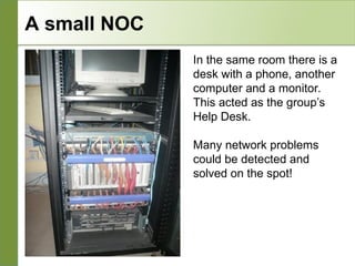 NOC Services for maintaining network as MSA.ppt