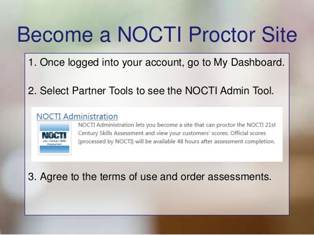 NOCTI 21st Century Skills Assessment Overview