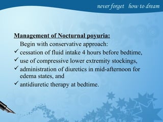 Nocturia | PPT