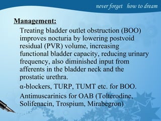 Nocturia | PPT