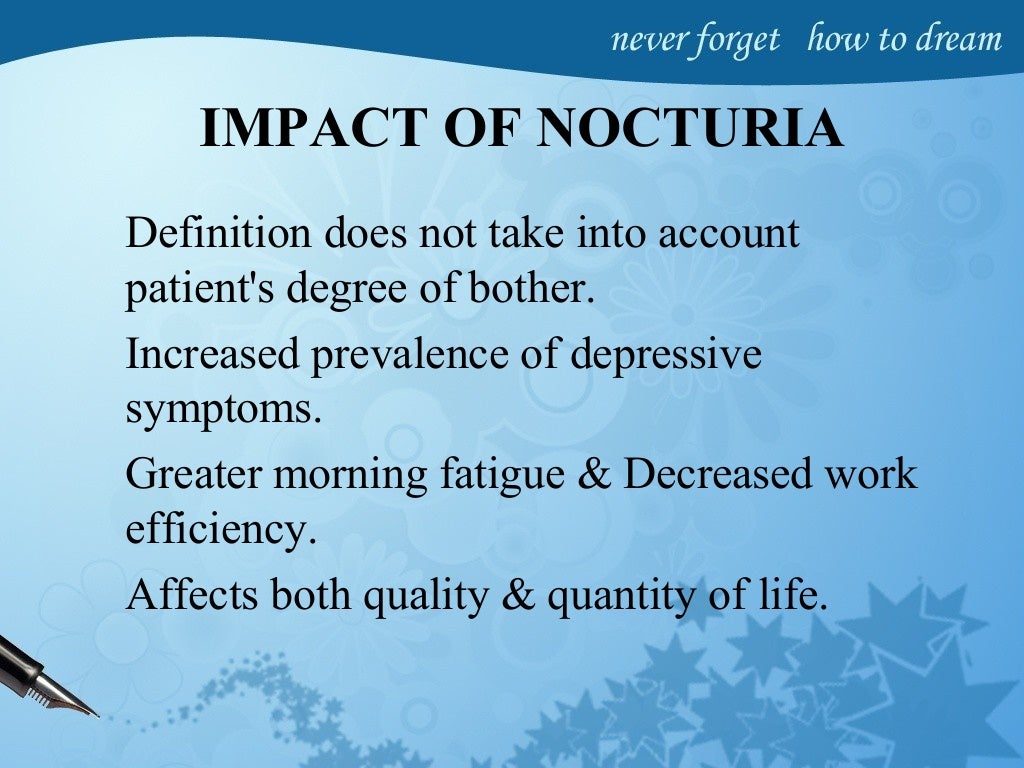 Nocturia