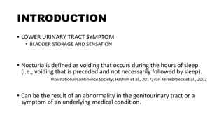 Nocturia | PPTX
