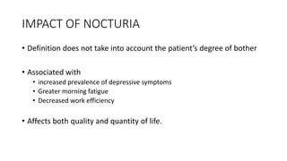 Nocturia | PPT