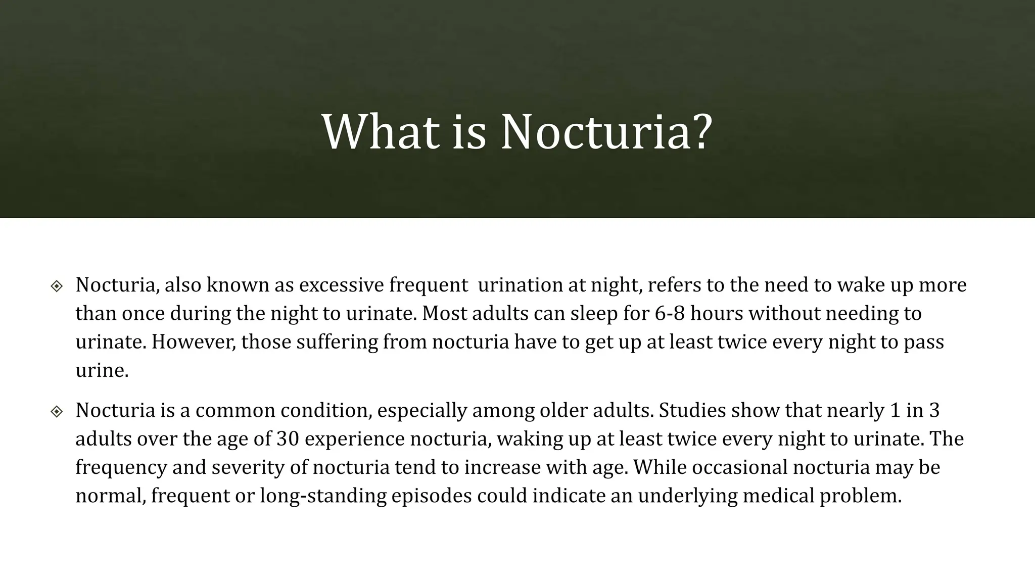 Nocturia Causes And Treatments For Frequent Urination At Night.pptx