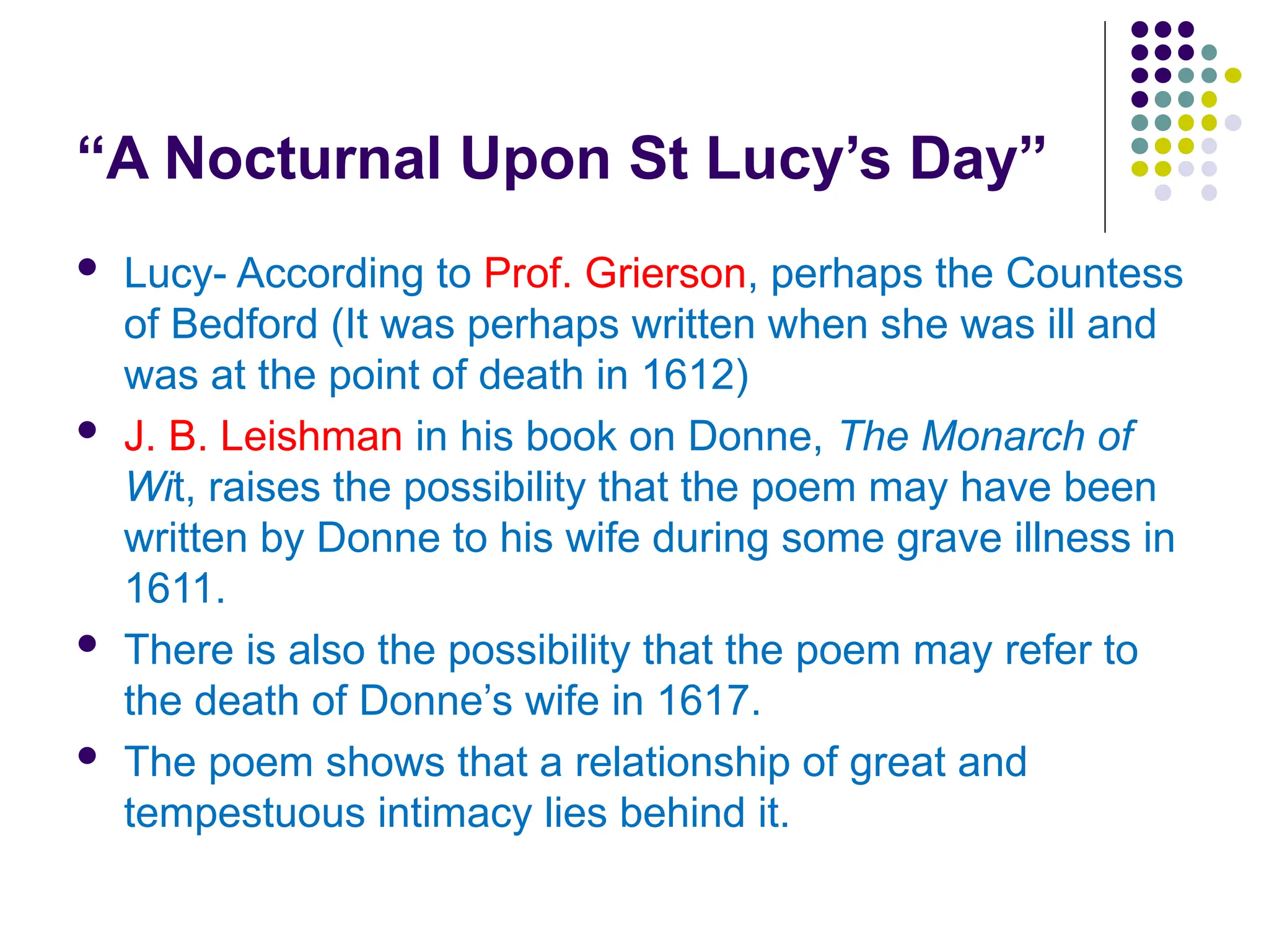 Nocturnal upon st Lucy sky John Donne.ppt