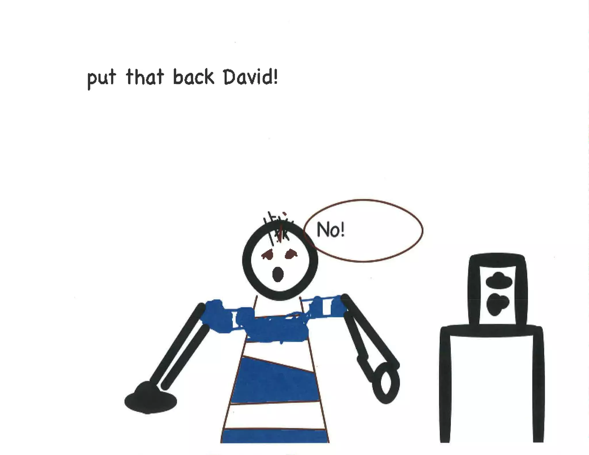 No David! Class Book | PDF