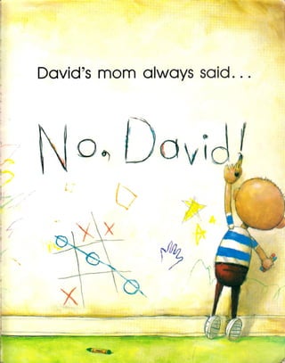 No David By David Shannon | PDF | Books and Literature