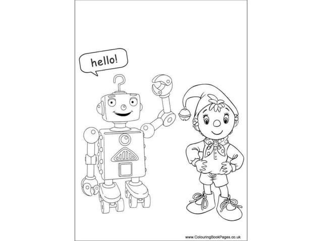 Noddy Colouring Pages and Kids Colouring Activities | PPT