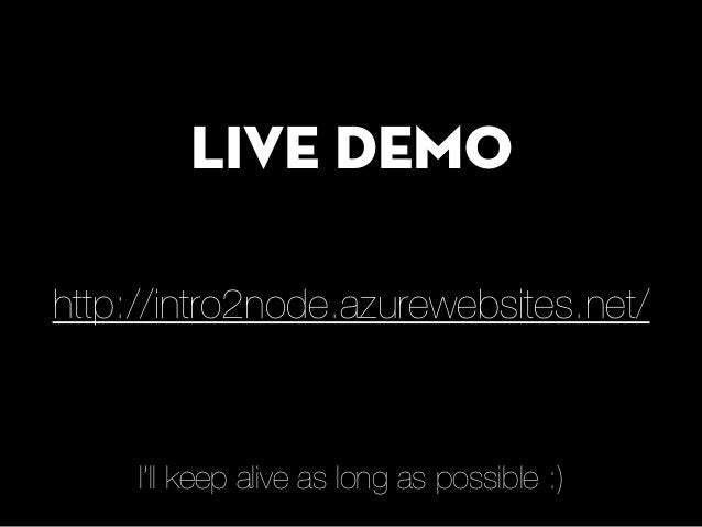 Develop & Deploy Node.js app on Windows Azure | PPT