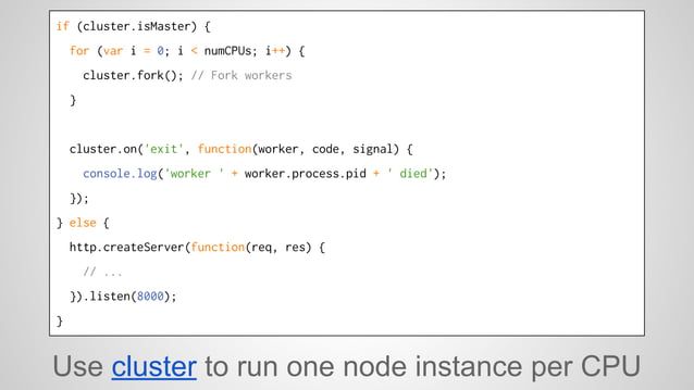Node.js vs Play Framework | PPT