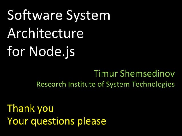 Node.js architecture (EN) | ODP