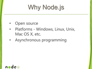 A Journey Begin with Node.js