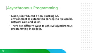 Node.js Chapter1 | PPTX