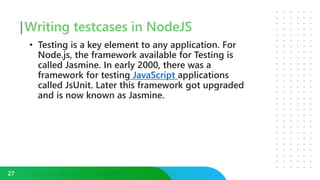 Node.js Chapter1 | PPTX