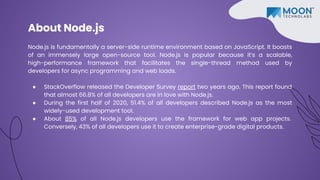Node.js vs. java | PPT