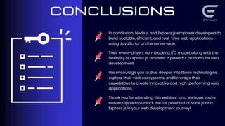 Node.js & Express.js Unleashed | PPTX