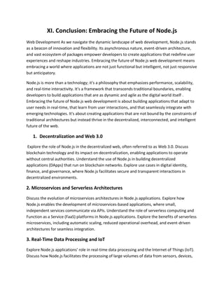 Node.js Web Development.pdf | Web Development | Internet