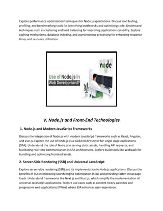 Node.js Web Development.pdf | Web Development | Internet