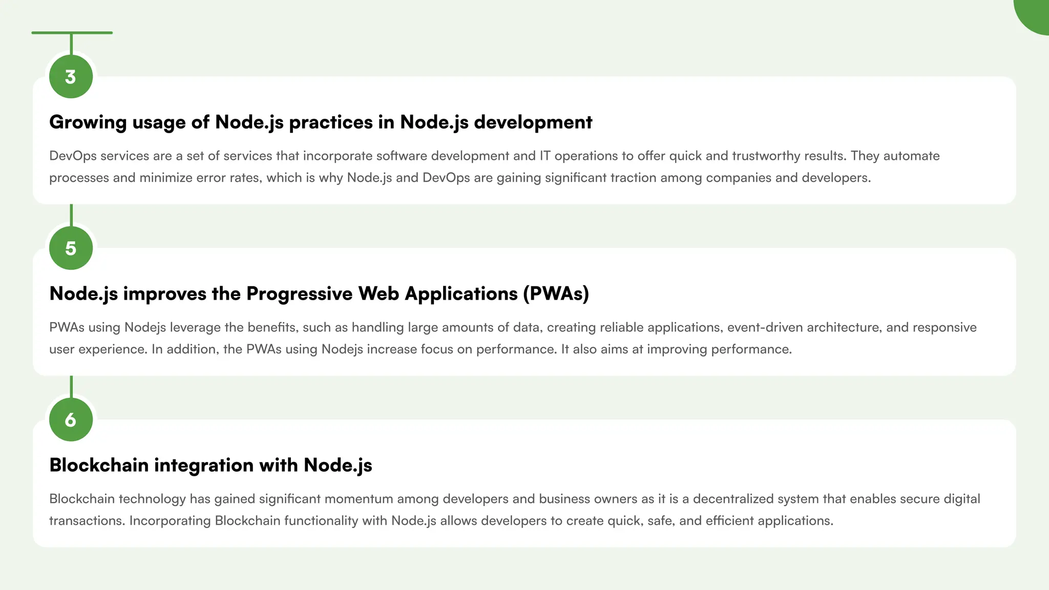 Top Node.js Development Trends you Must Know | PPT