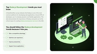 Top Node.js Development Trends you Must Know | PPT